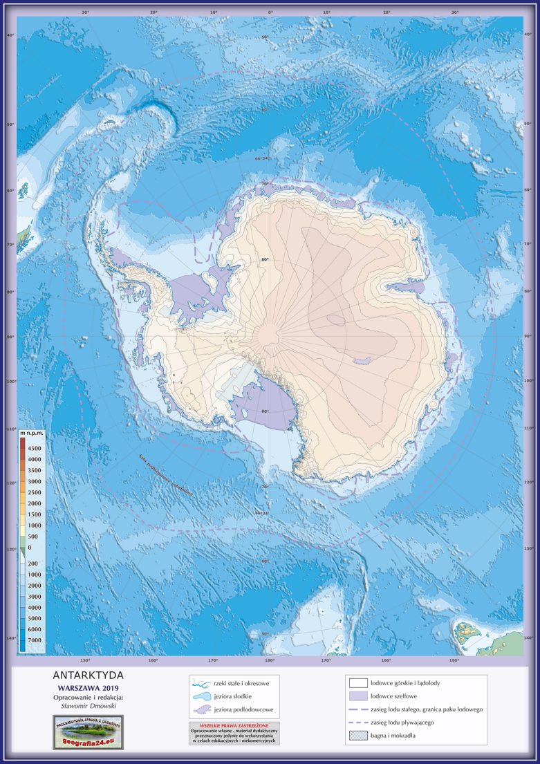 Mapa_fizyczna_swiata_PR_KRAINY_7_Antarktyda